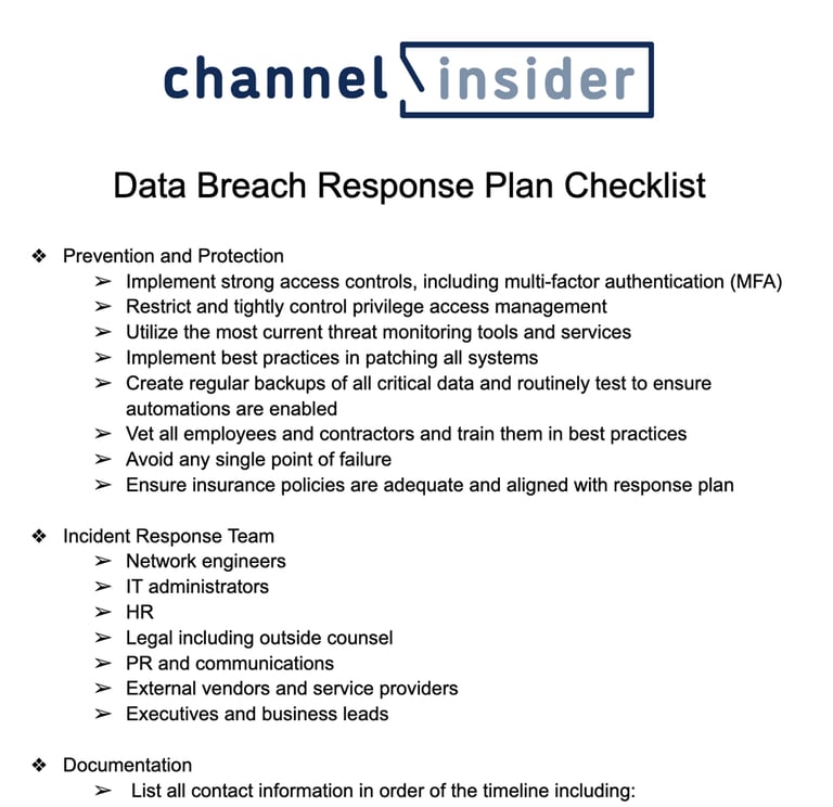 Data Breach Response Plan for MSPs: Complete Guide